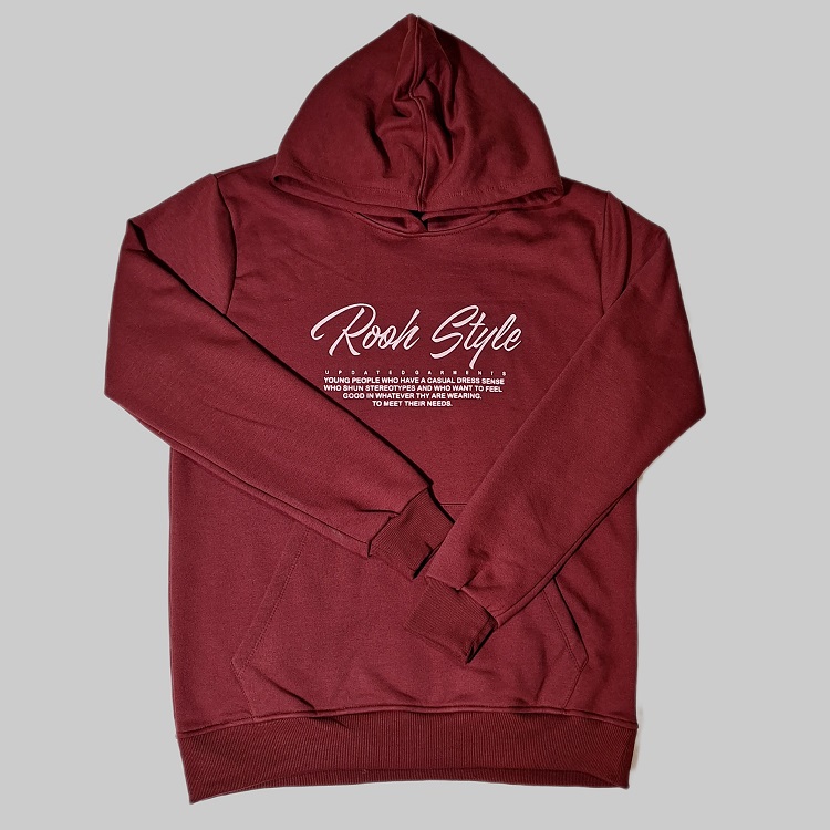 خرید هودی طرح Rooh Style مردانه (سایز 38 تا 44) | هپی لند